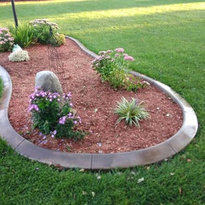 Concrete Borders & Curbing by Borderline Designs | Albany NY